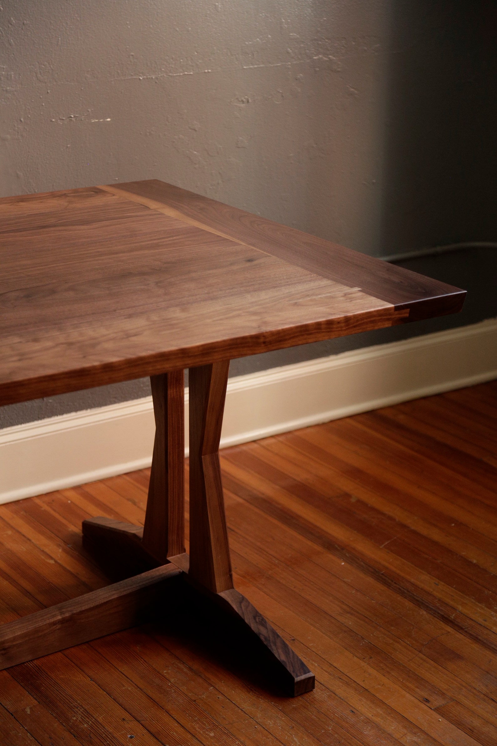 Walnut Trestle Table - Etsy