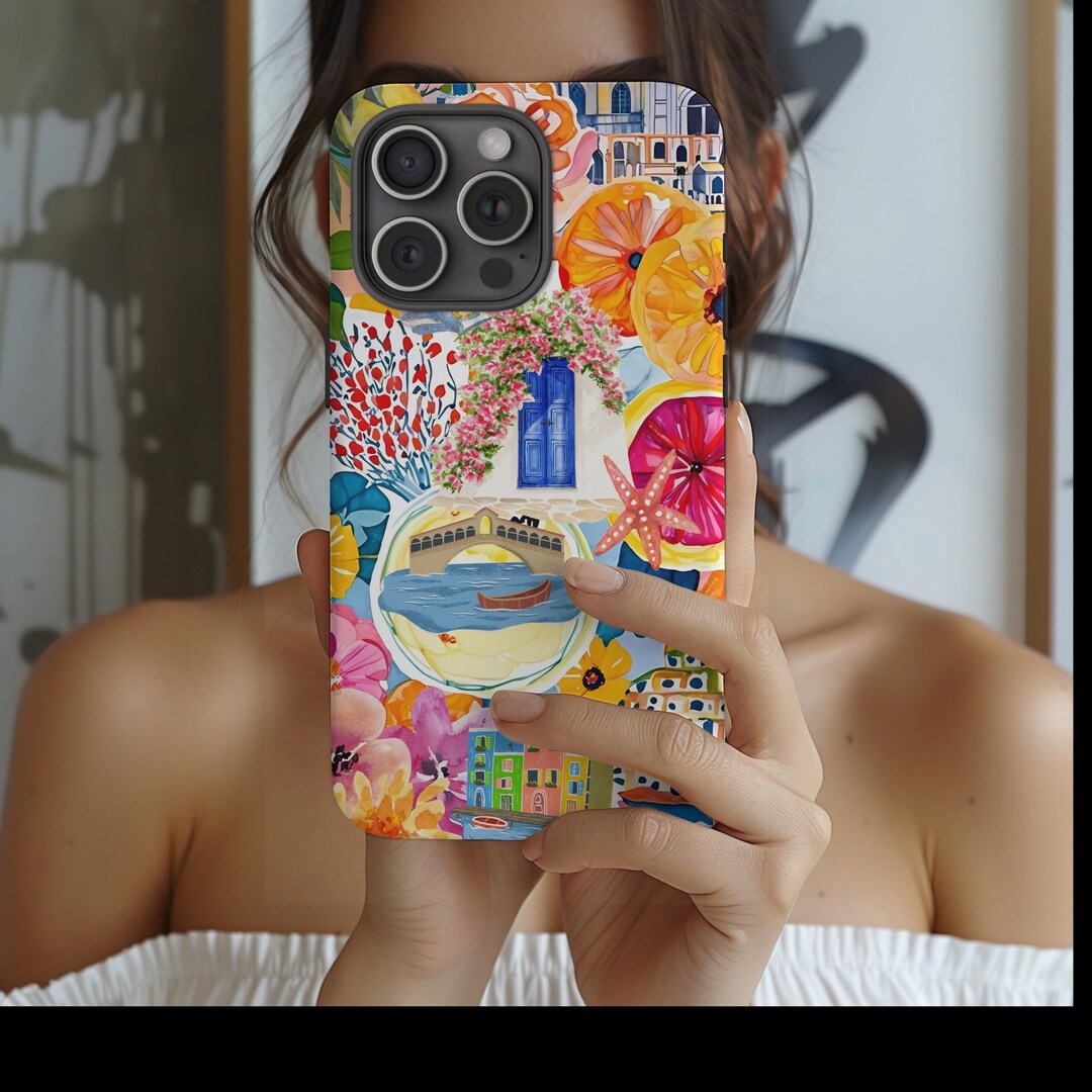 Italian Aesthetic iPhone Case,vintage Europe, iPhone 17 16 15 14 13 12 ...