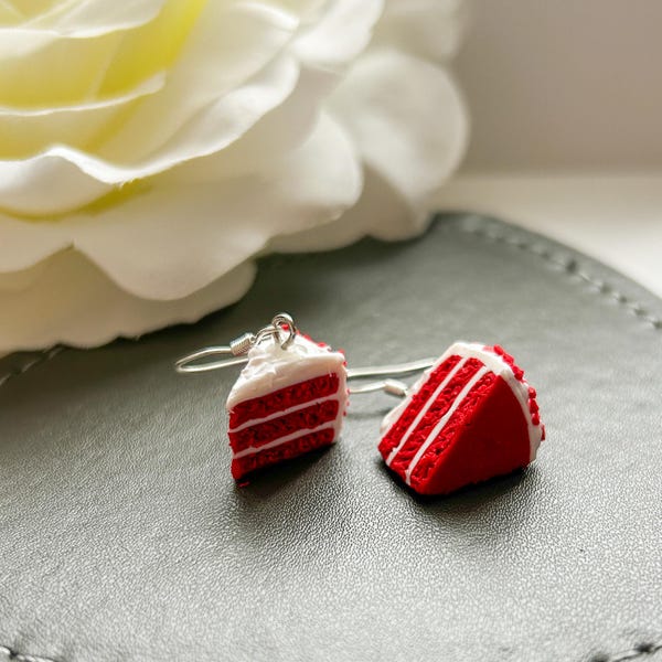 Cake Earrings - Etsy