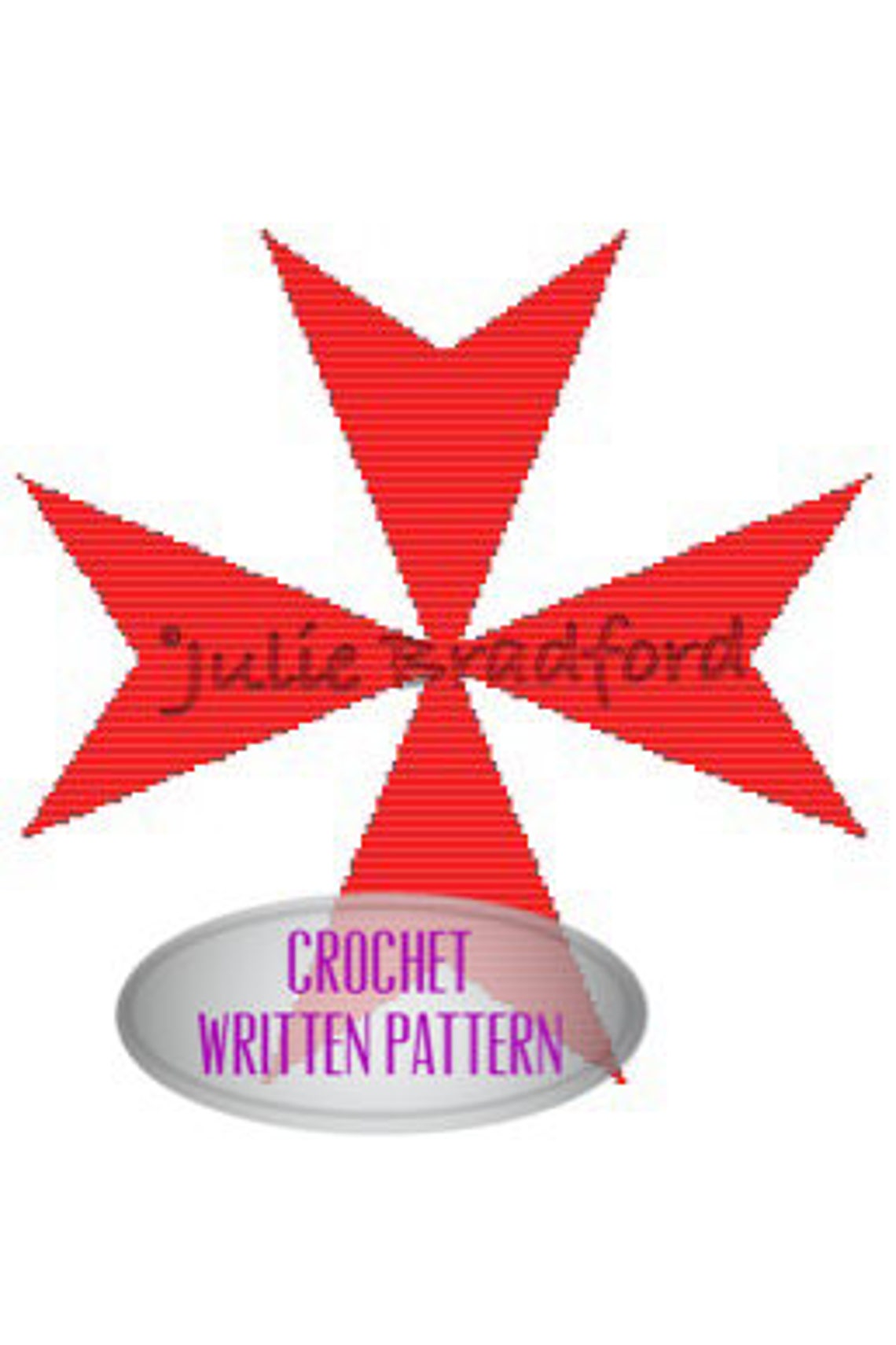 Malta Cross Graph, Maltese Cross Afghan, Maltese Cross Crochet Blanket ...