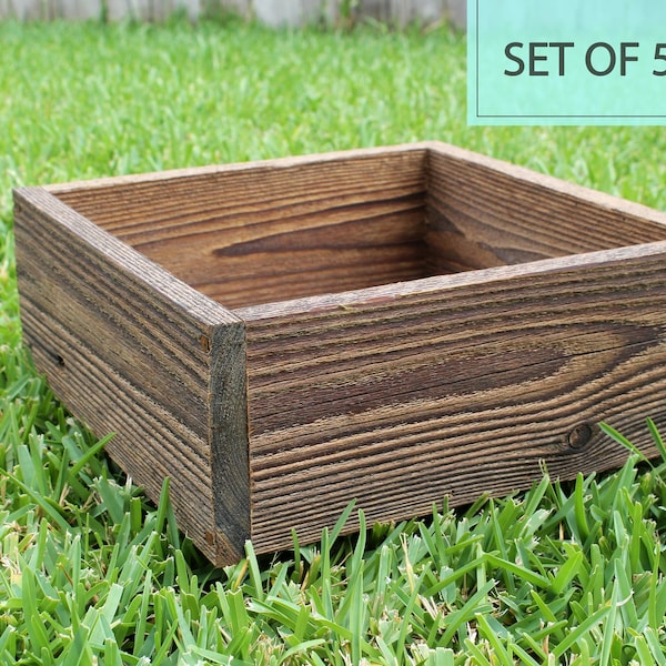 Square Planter - Etsy
