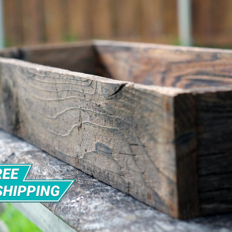 Rustic Wooden Box - Etsy