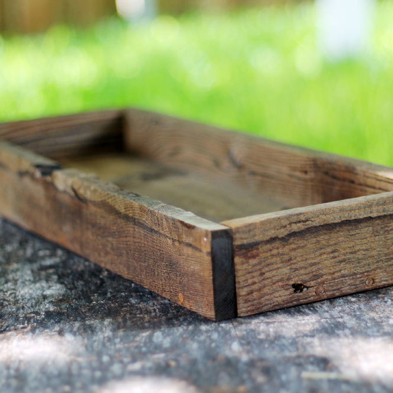 Rustic Wood Box - Etsy