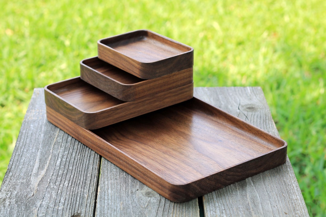 Foundation Series Rectangle- Black Walnut, Peruvian Walnut and Oak ...