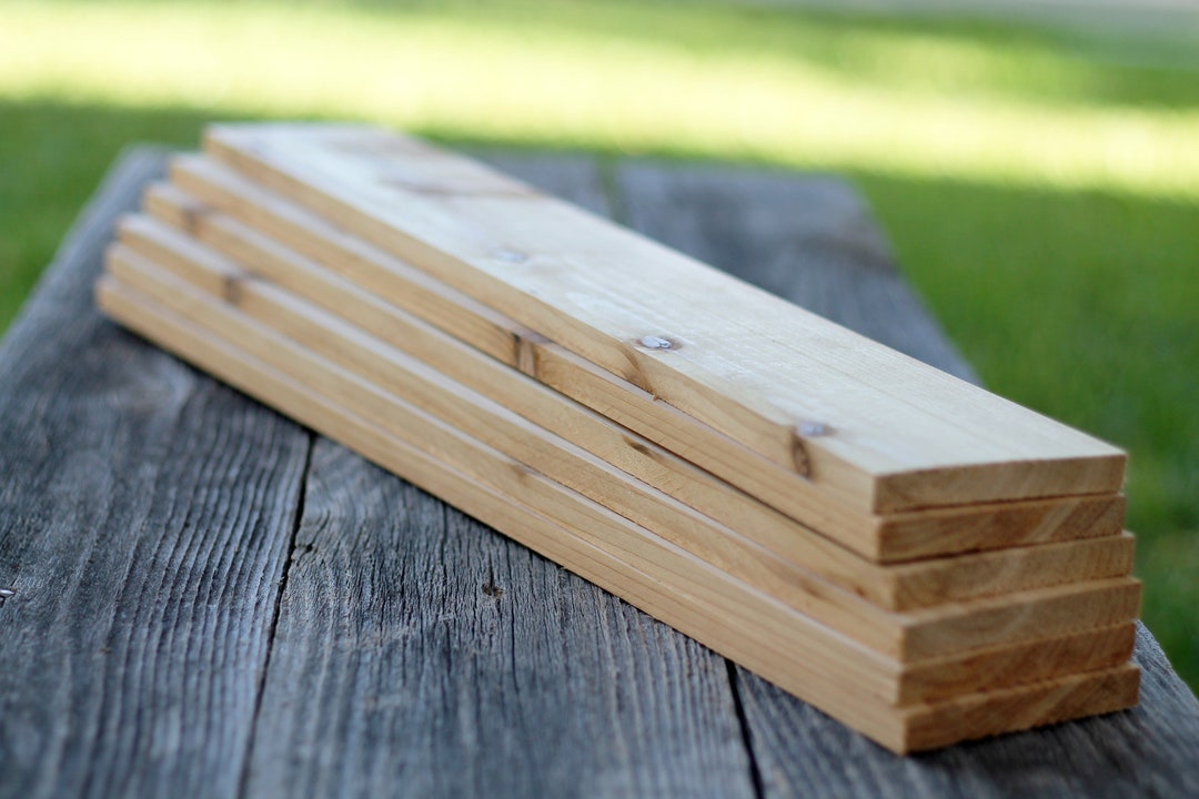 New Cedar Plank (short) Craft Wood Sign Hobby Board/wooden Project Wall ...
