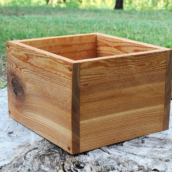 Square Planter Boxes - Etsy
