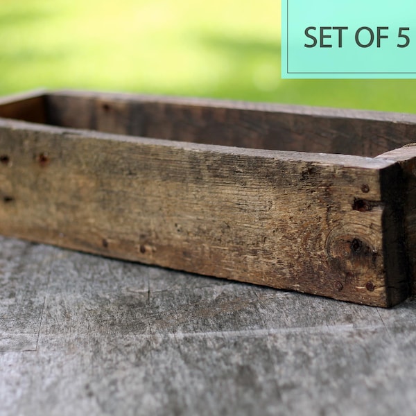 Rustic Planter - Etsy