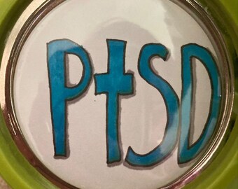 PTSD Kit 2 Set of 6 Pin Badge Buttons - Etsy UK