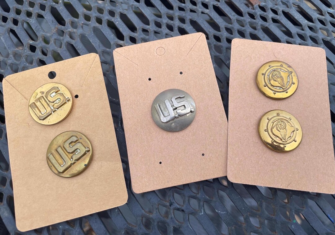 Military Pin Lot. U.S. Military Pin Collection. Collectible Militia ...