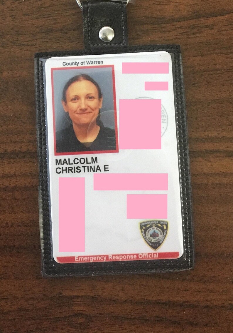 Subdued Thin Gold Line Dispatcher Police Fire Rescue ID Badge - Etsy