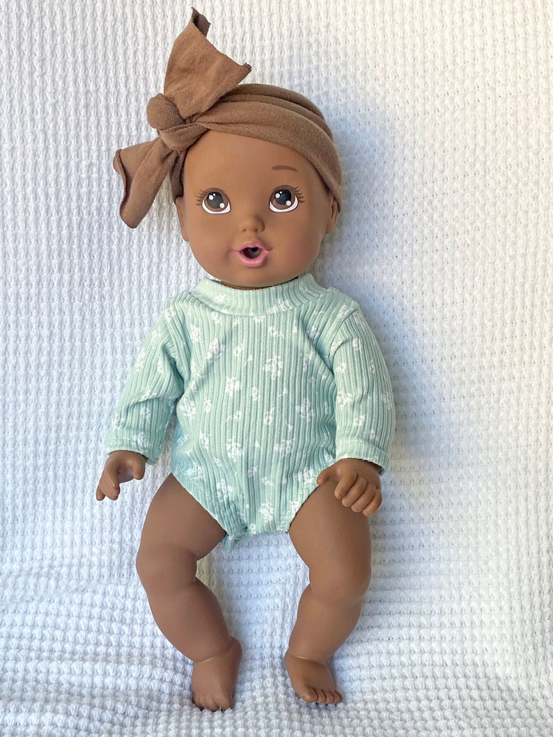 Long Sleeve Leo Body Suit PDF Pattern Bell Sleeve Minikane - Etsy