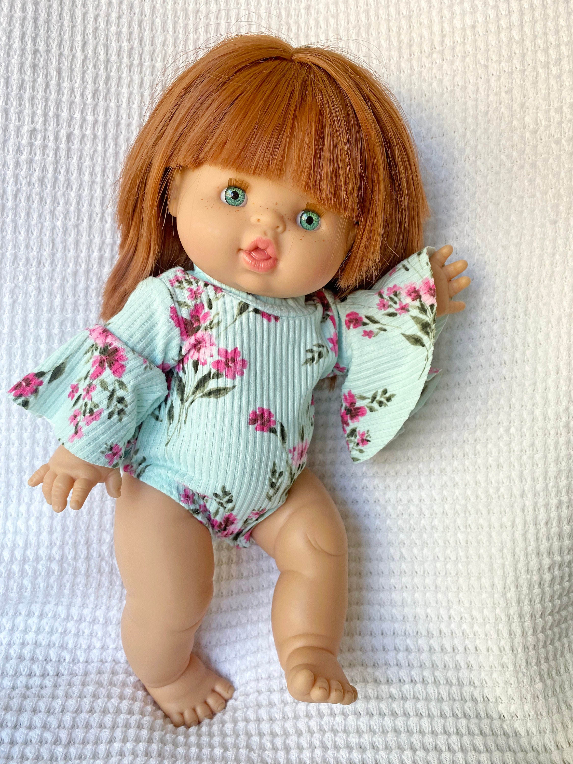 Long Sleeve Leo Body Suit PDF Pattern Bell Sleeve Minikane - Etsy