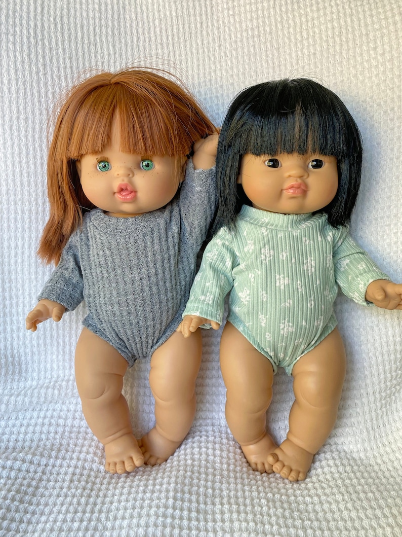 Long Sleeve Leo Body Suit PDF Pattern Bell Sleeve Minikane - Etsy