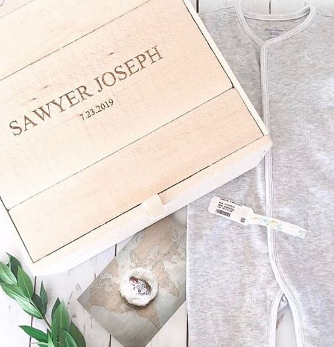 LARGE SIZE Baby Boy Keepsake Box // Baby Keepsake Box - Etsy