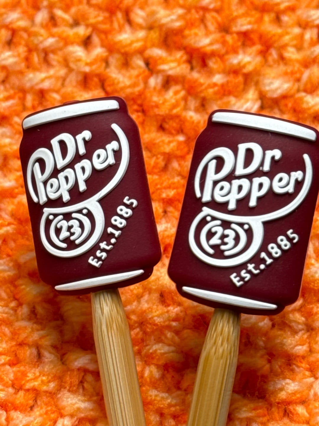 Kawaii Soda Pop Stitch Stopper Knitting Needles Point Protectors or ...