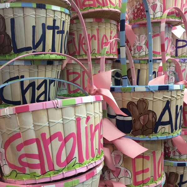 Personalized Easter Basket - Etsy