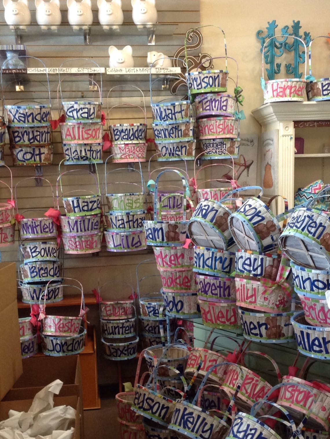 Personalized Easter Basket | Etsy