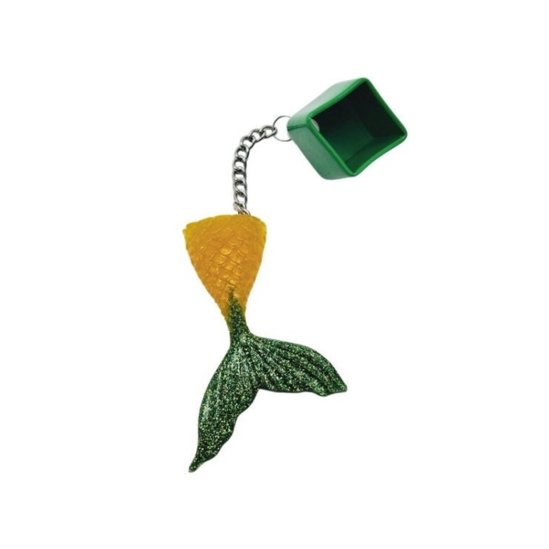 Resin Mermaid Tail Chalk Holder Billiards Pool Pocket Chalker Billiards ...