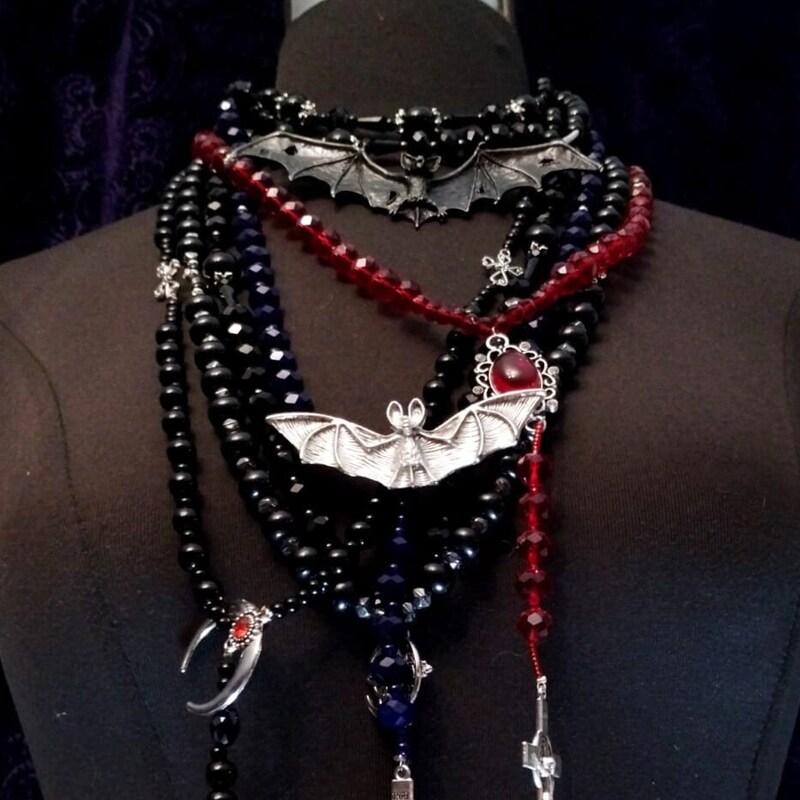 Gothic Rosary - Etsy