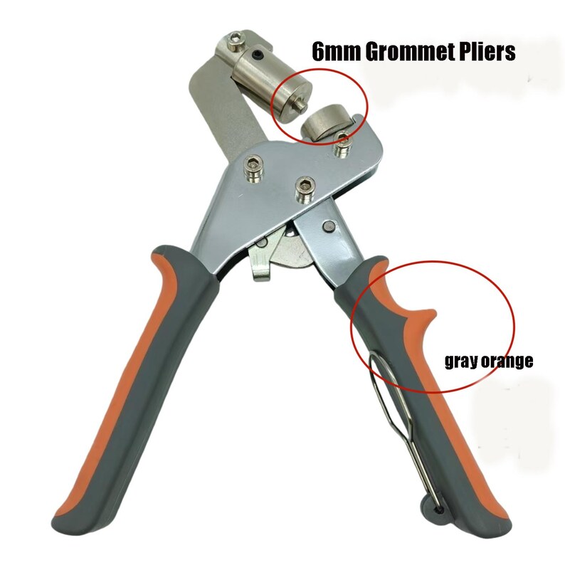 Complete Eyelet Installation Tool Set | 500 Sets Silver Grommets+hand ...