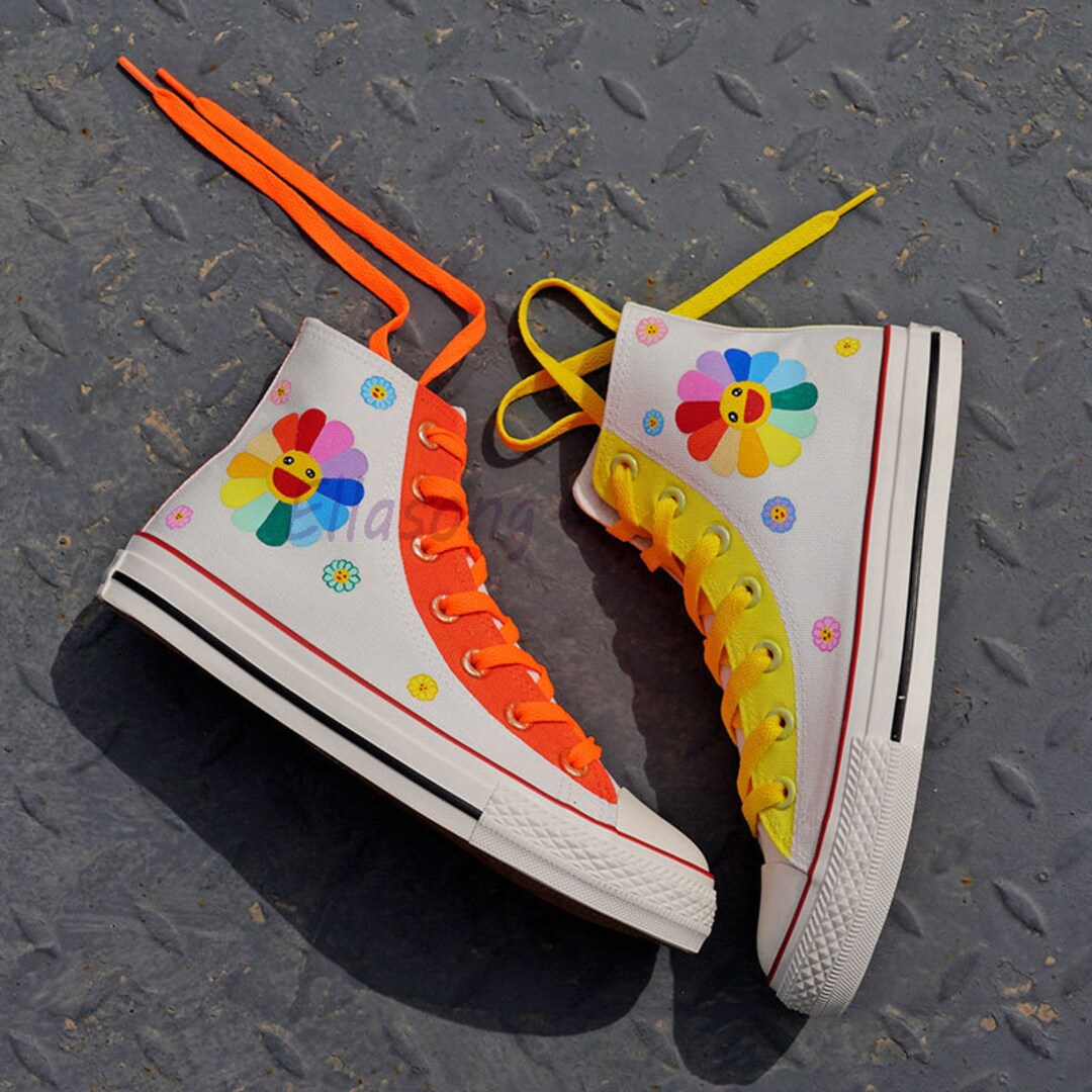 Hand Painted Personality Design Shoes,hihg Top Custom Painted Shoes ...