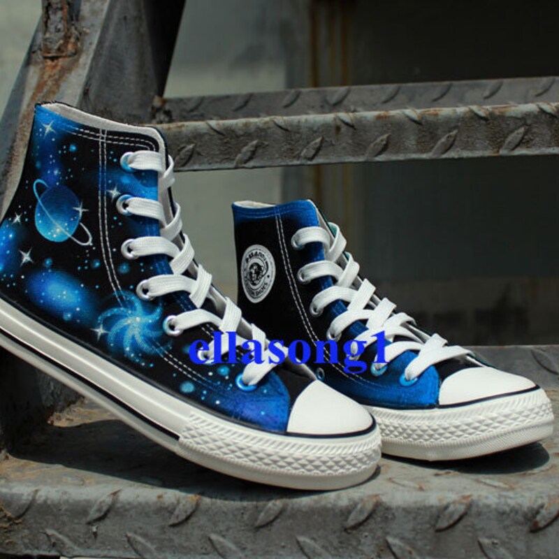 Galaxy Converse - Etsy