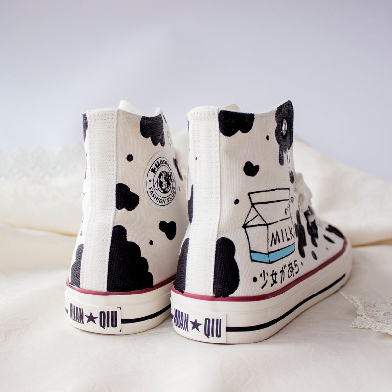 Hand Painted Personality Design Shoes High Top Custom Sport - Etsy
