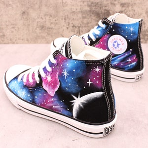Hand Painted Personality Design Shoes,high Top Custom Sport Shoes ...