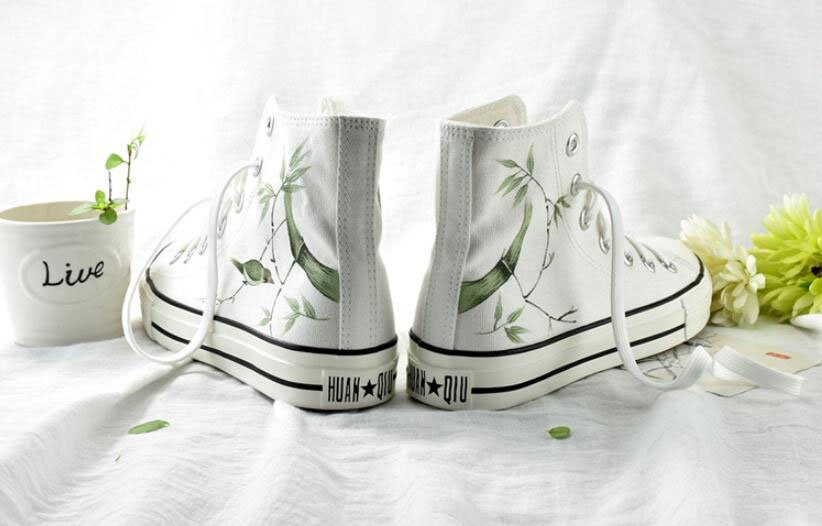 Hand Painted Personality Design Shoescasual High Top Custom - Etsy
