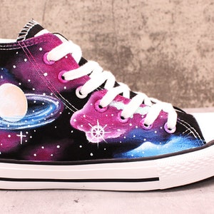 Hand Painted Personality Design Shoes,high Top Custom Sport Shoes ...