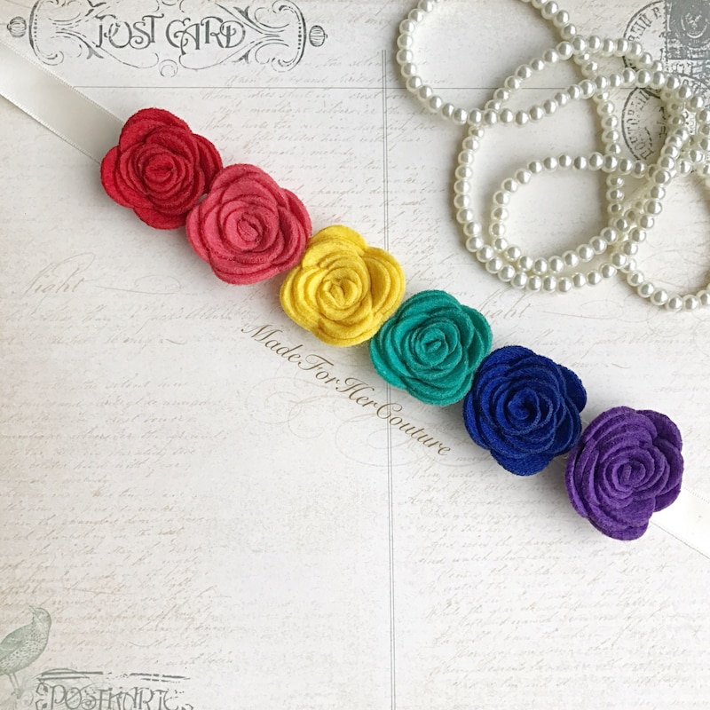 Flower Sash Belt - Etsy