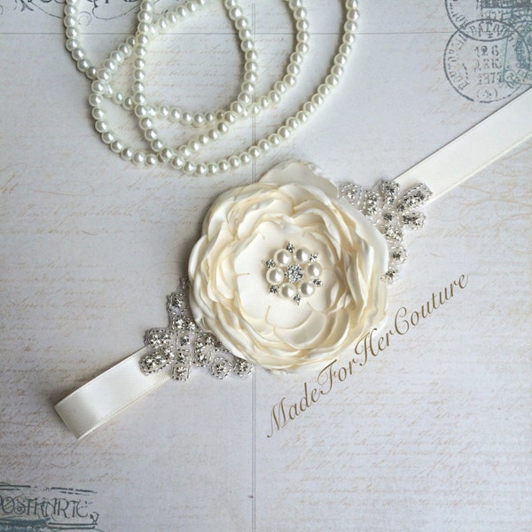 Flower Girl Belt - Etsy