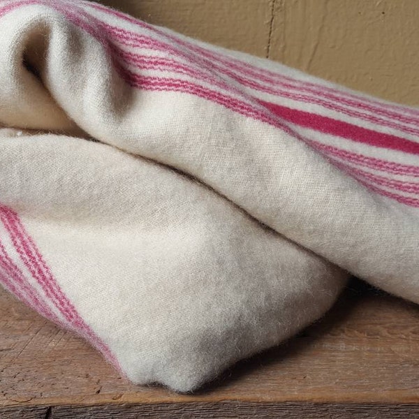 Striped Wool Blanket - Etsy
