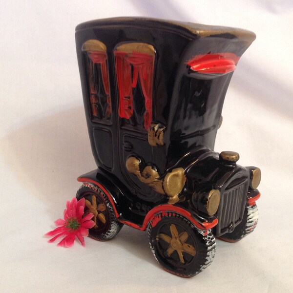 Antique Car Vase - Etsy