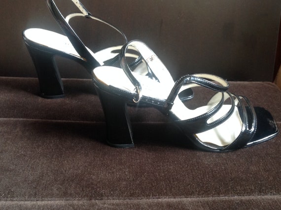 Women's sandals with square toes, Jean Rimbaud leathe… - Gem