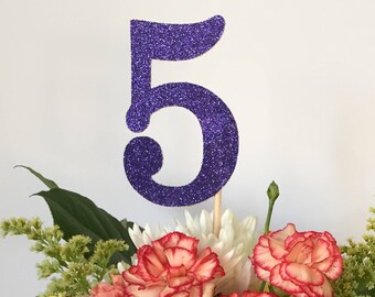 Number on a Stick - Etsy