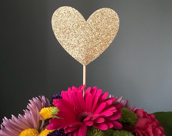 Heart centerpiece | Etsy