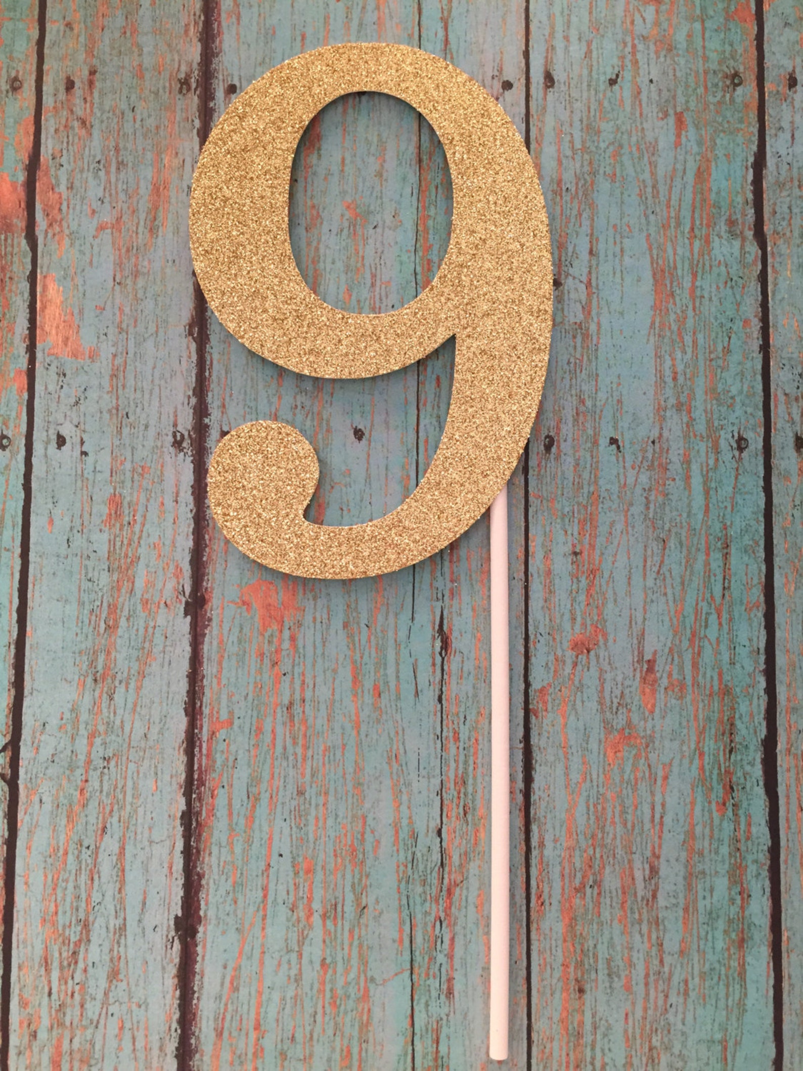 9th Birthday Cake Topper. Nineth Birthday. 9 Cake Topper. 9 | Etsy