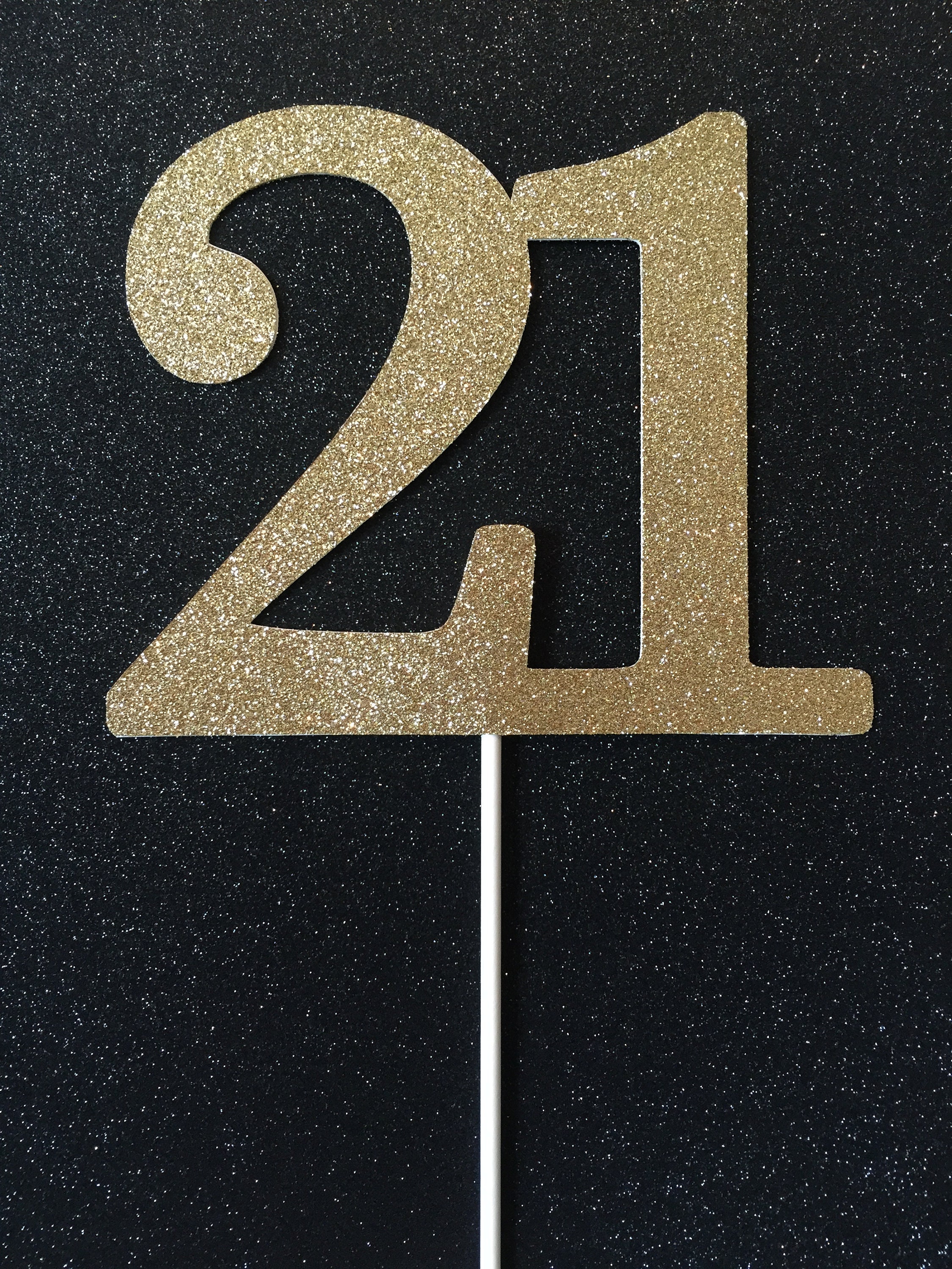 Number 21 Birthday