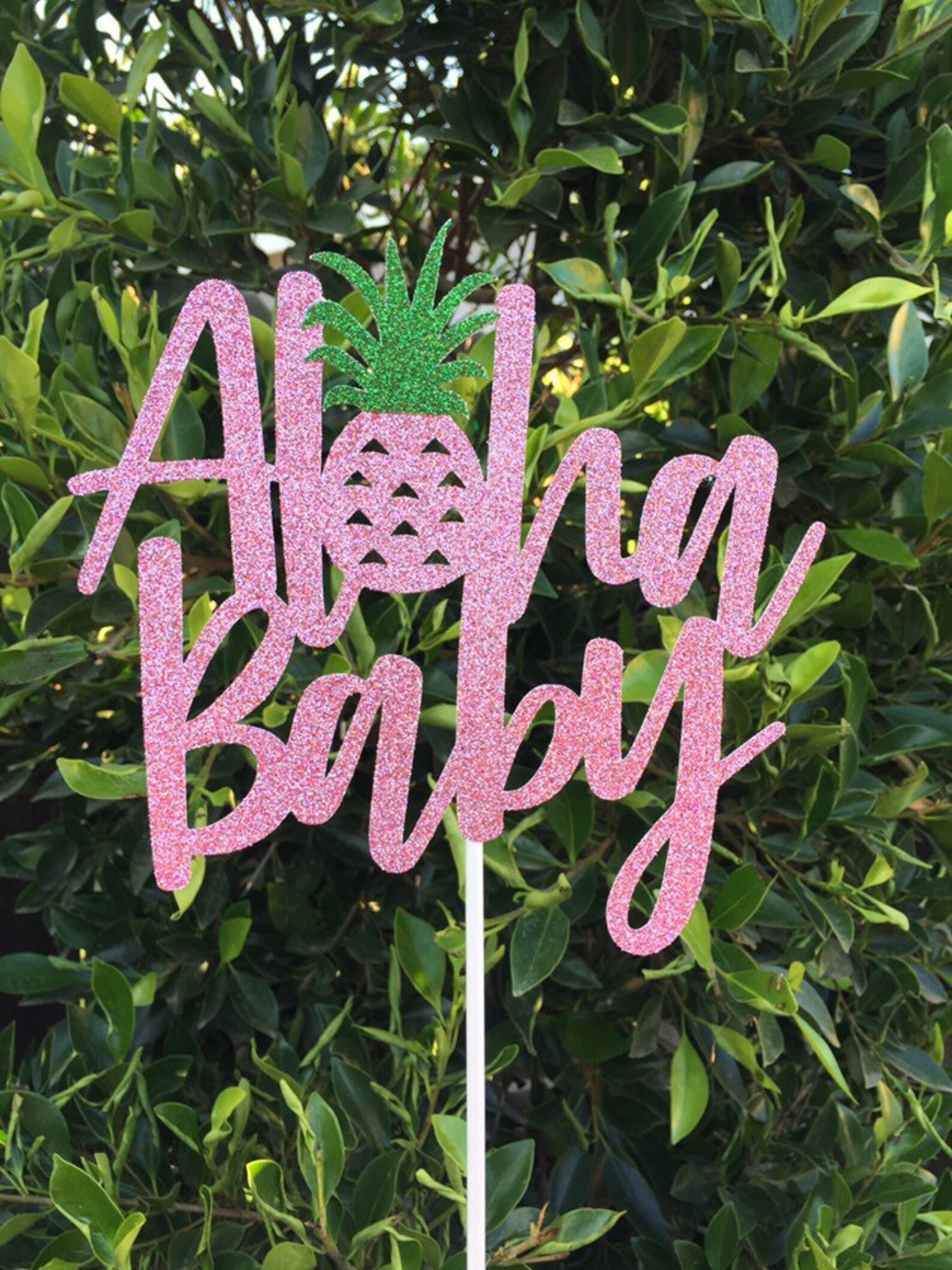 Aloha Baby Cake Topper Baby Shower Decorations Hawaiian Luau | Etsy