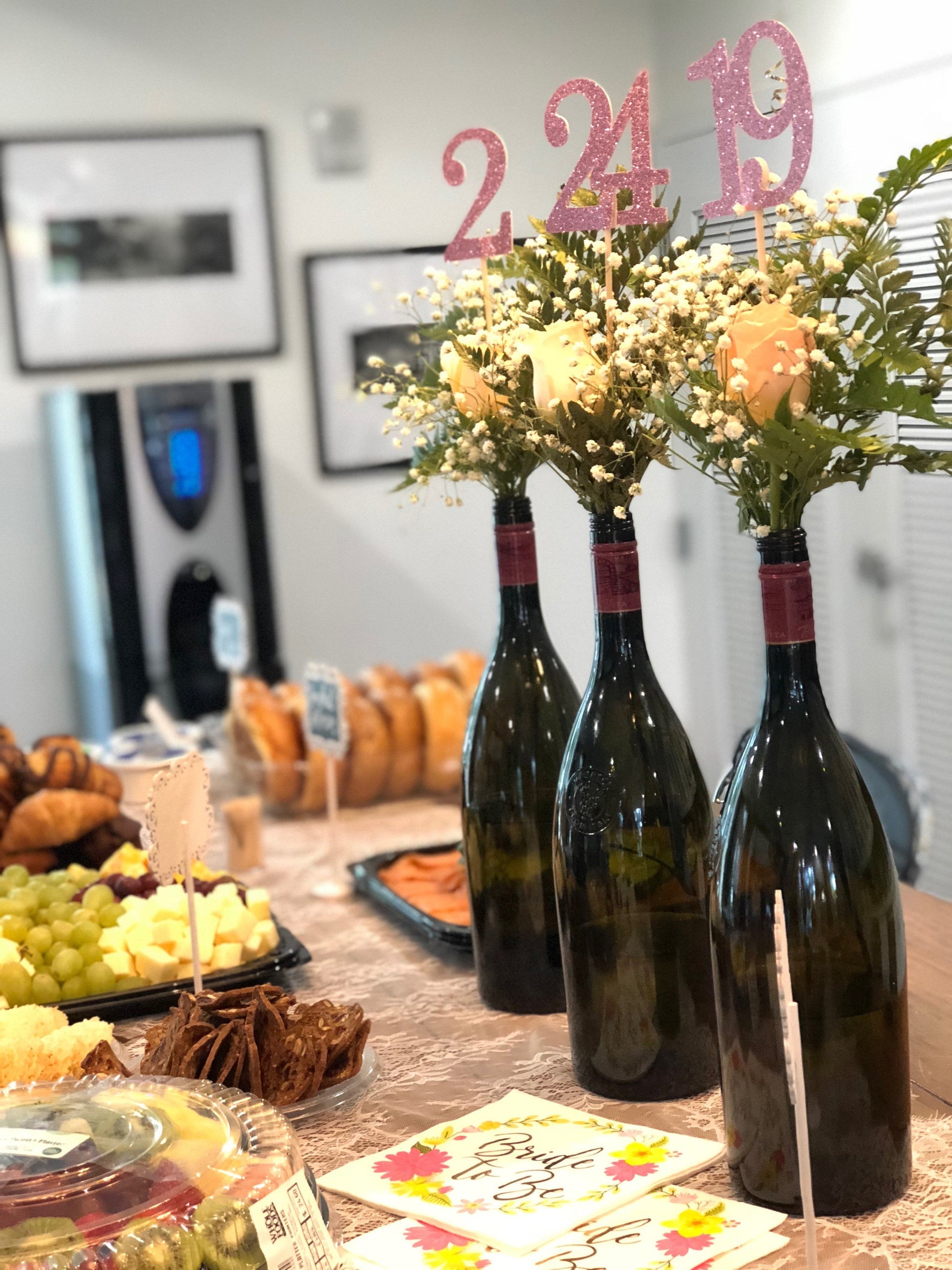 Wedding Date Decorations. Bridal Shower Decorations. Wedding - Etsy