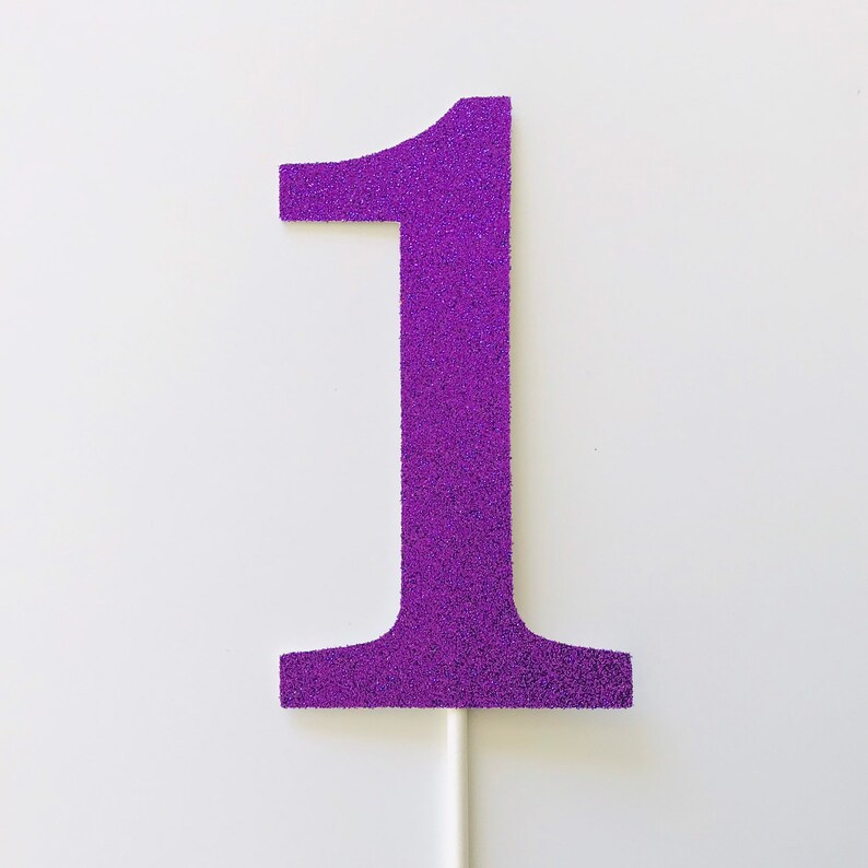 First Birthday Cake Topper. Number 1 Cake Topper. First - Etsy