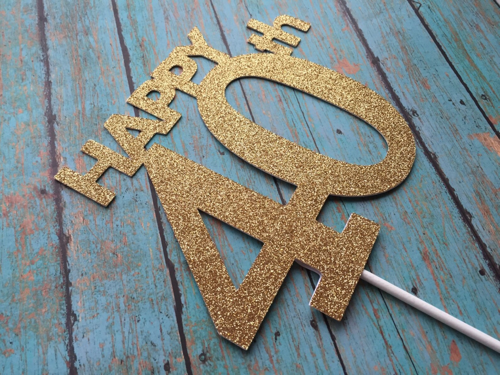 40th Birthday Cake Topper 40th Cake Topper 40 Birthday Cake | Etsy