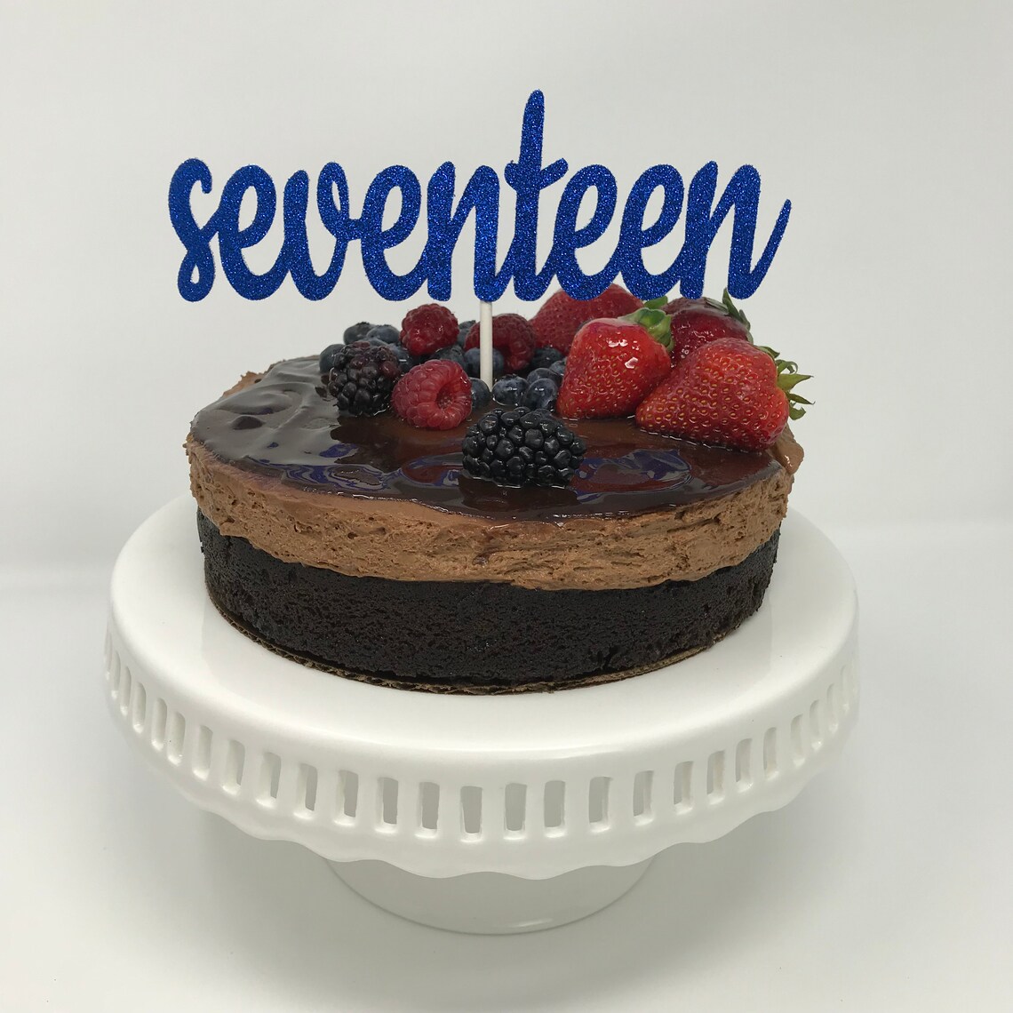 Seventeen Cake Topper 17th Birthday Cake Topper 17th Cake | Etsy