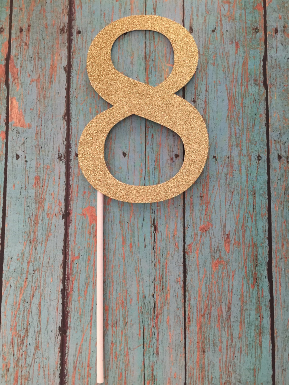 8th Birthday Cake Topper 8 Cake Topper Number 8 Birthday | Etsy