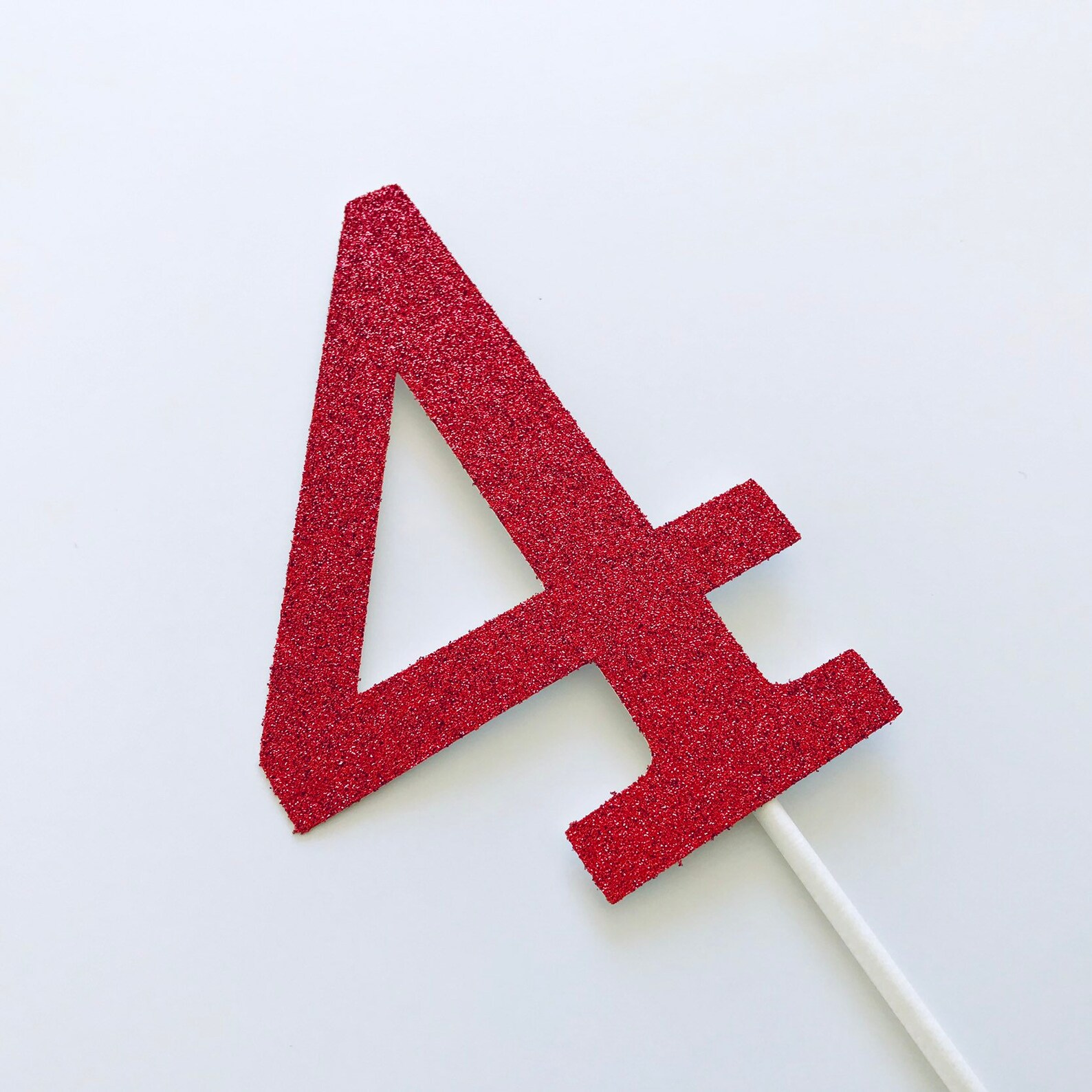 4th Birthday Cake Topper Fourth Birthday 4 Cake Topper 4 - Etsy