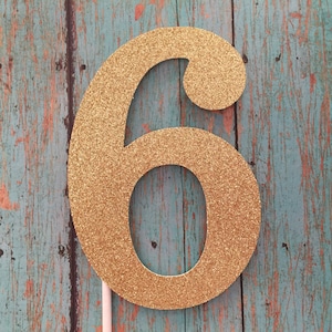 6th Birthday Cake Topper, Sixth Birthday, 6 Cake Topper, 6 Birthday ...