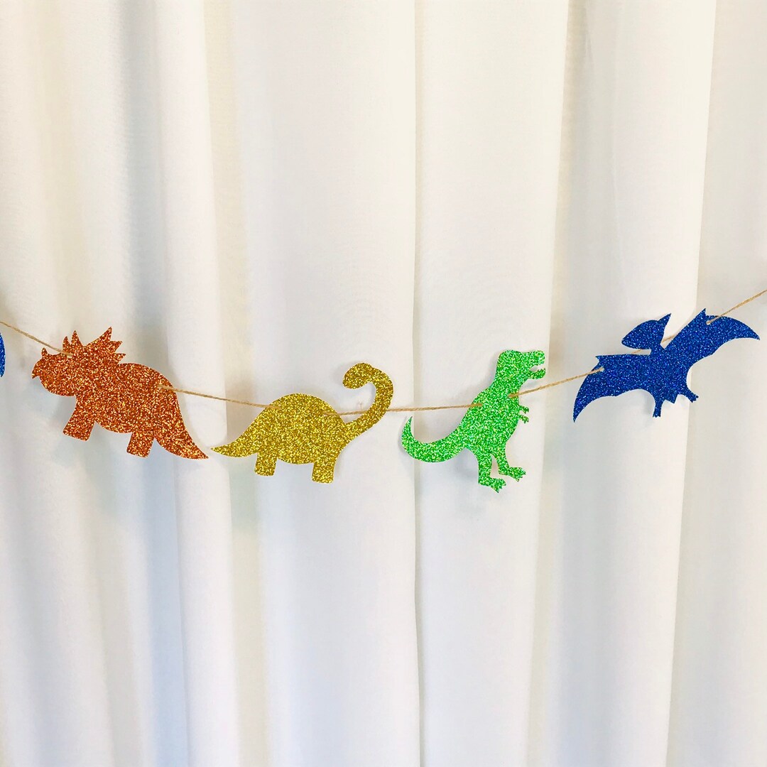 Dinosaur Banner Dinosaur Party Dinosaur Birthday Party - Etsy