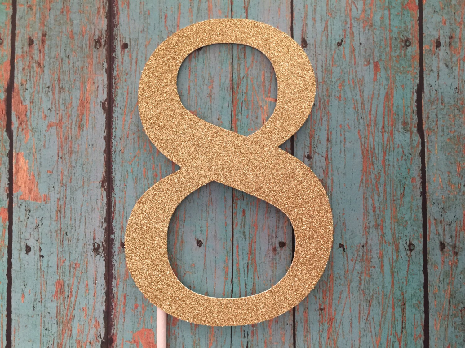 8th Birthday Cake Topper 8 Cake Topper Number 8 Birthday | Etsy