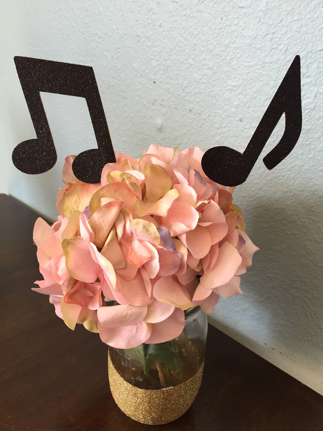 Music Note Centerpiece Picks Music Notes on a Stick Musical - Etsy Canada